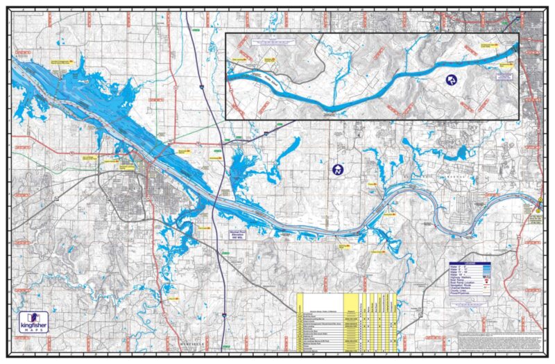 Wheeler & Wilson Lakes Waterproof Map #112 – Kingfisher Maps, Inc.