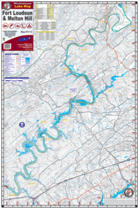 Fort Loudoun & Melton Hill Lakes Waterproof Map #1712 – Kingfisher Maps ...