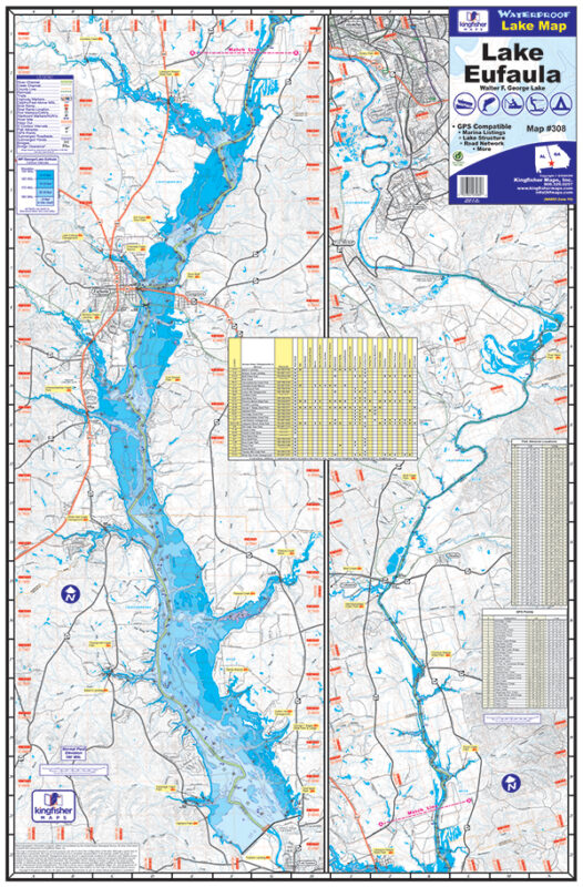 GA Lake Maps – Kingfisher Maps, Inc.