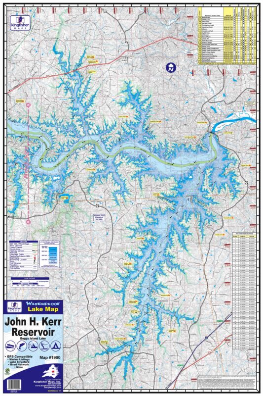 VA Lake Maps – Kingfisher Maps, Inc.