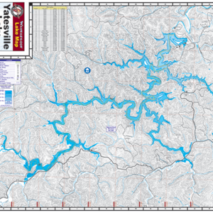 Yatesville Lake #820 – 18 PACK – Kingfisher Maps, Inc.